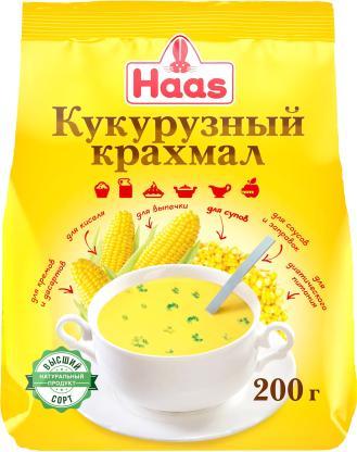 Крахмал Haas Кукурузный для выпечки 200г купить в магазинах Магнит ...